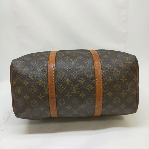 Louis Vuitton | Bags | Louis Vuitton Lv Boston Bag Sac Souple 35 Brown ...